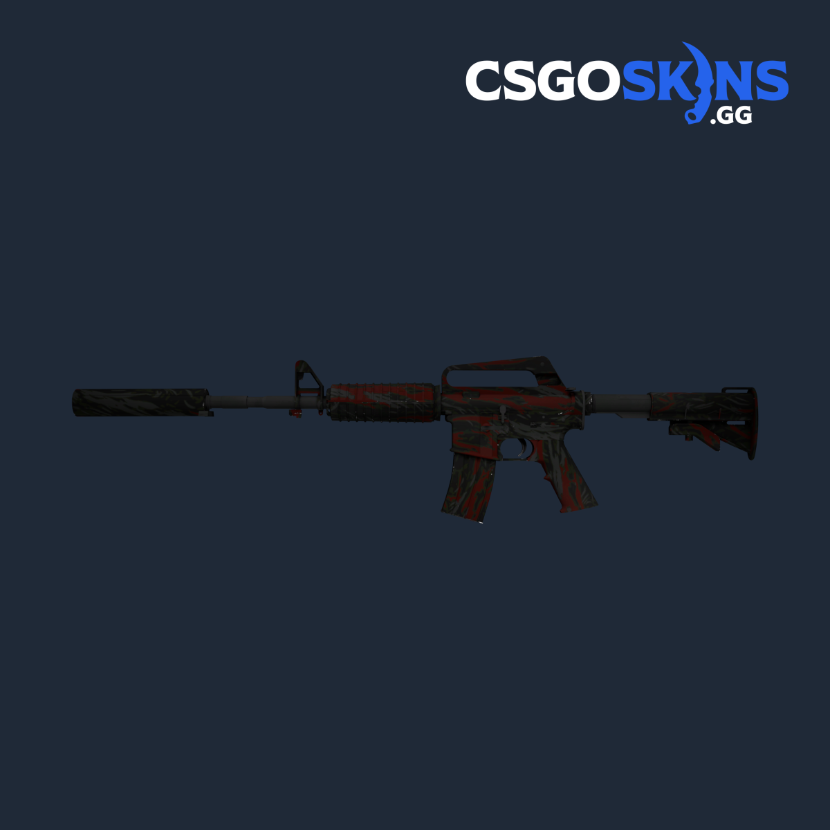 M4A1-S | Blood Tiger - CSGOSKINS.GG