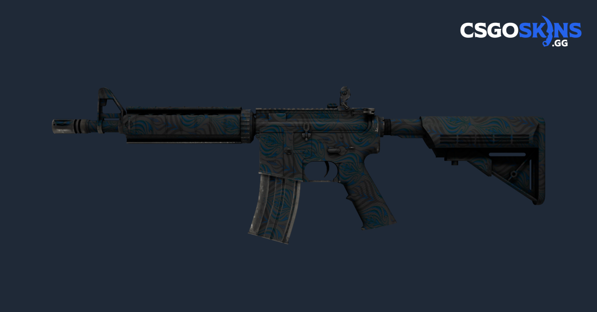 M4A4 | Dark Blossom - CSGOSKINS.GG