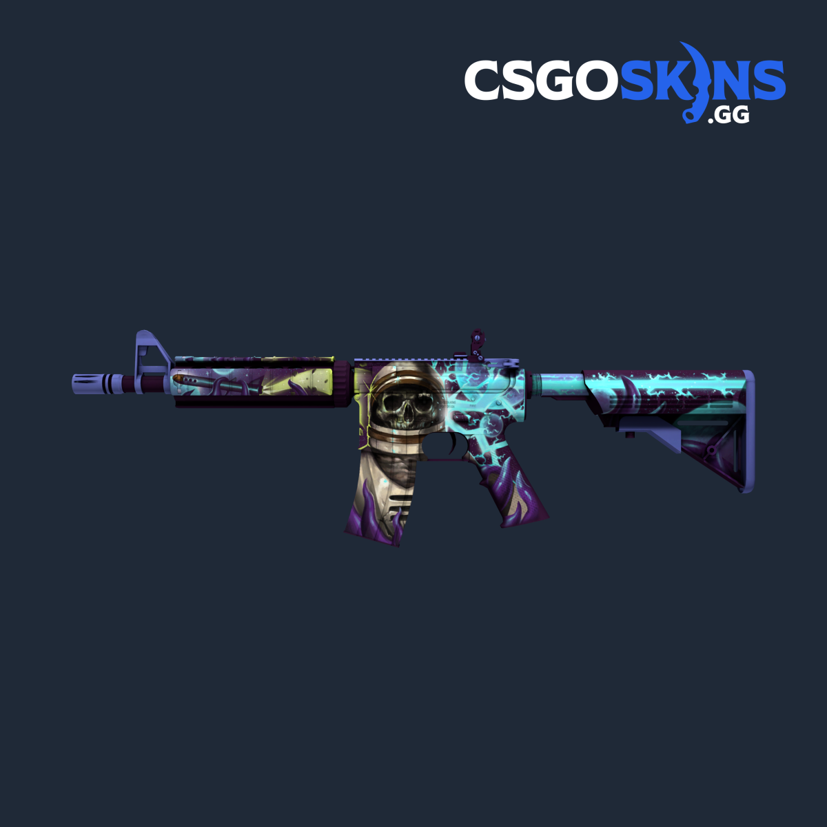 M4A4 | Desolate Space - CSGOSKINS.GG