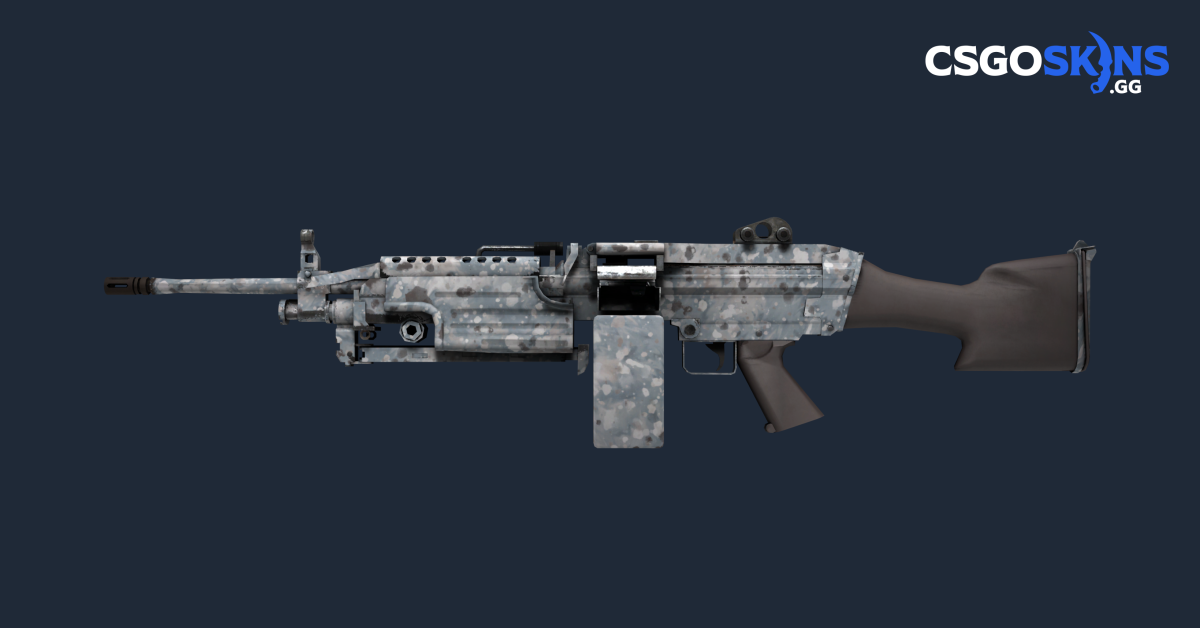 M249 | Blizzard Marbleized - CSGOSKINS.GG