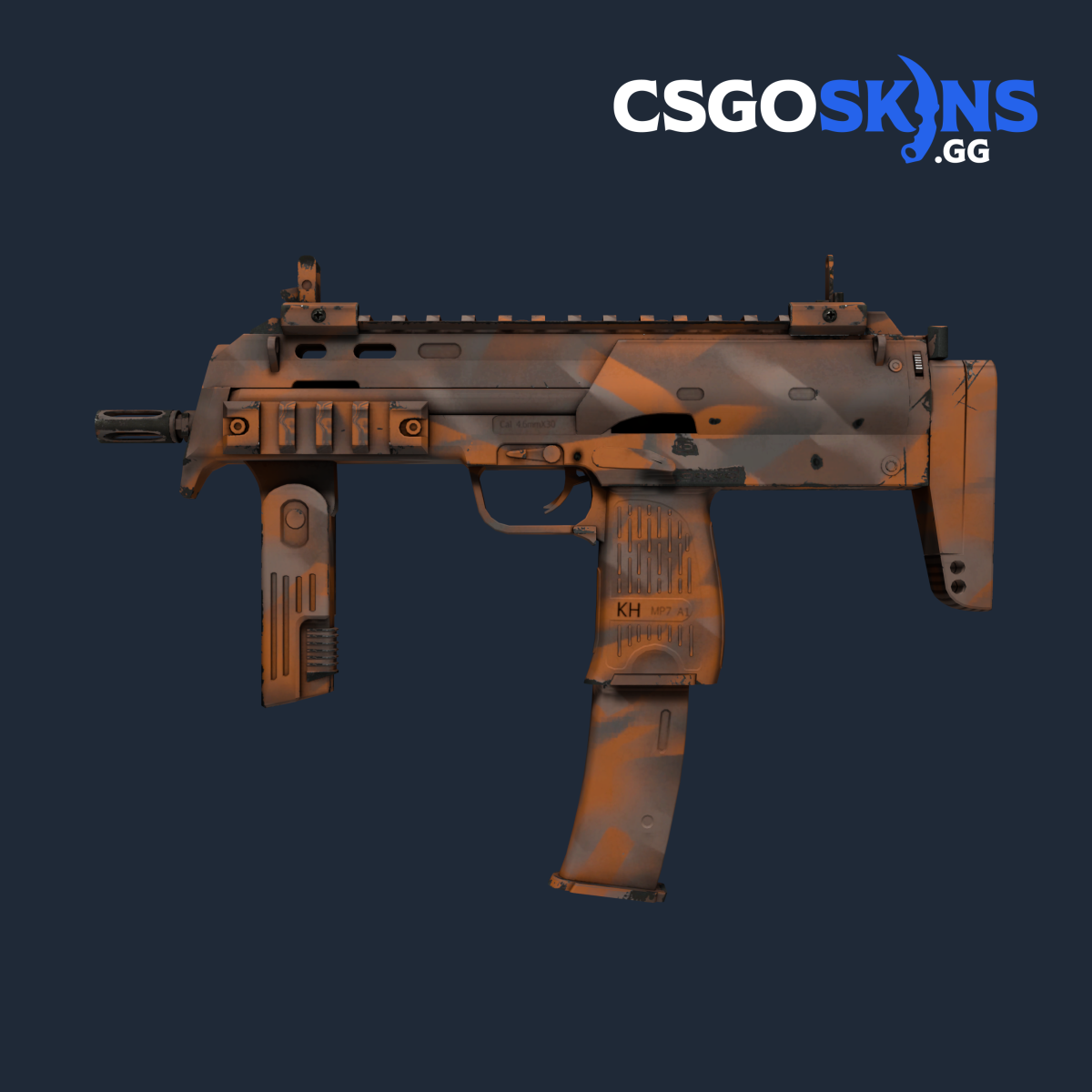 MP7 | Orange Peel - CSGOSKINS.GG
