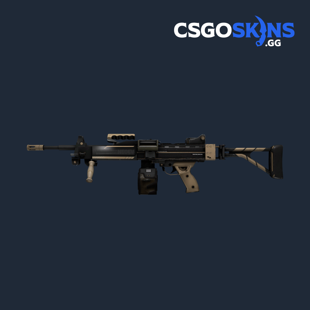 Negev | Desert-Strike - CSGOSKINS.GG