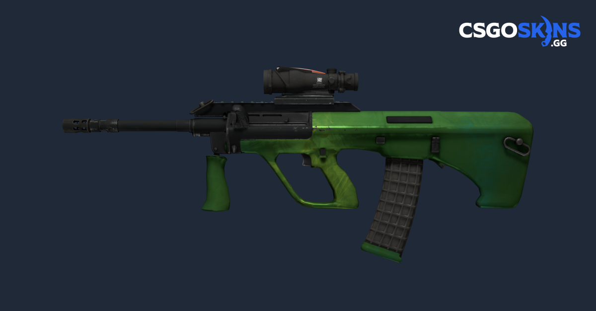 AUG | Carved Jade - CSGOSKINS.GG