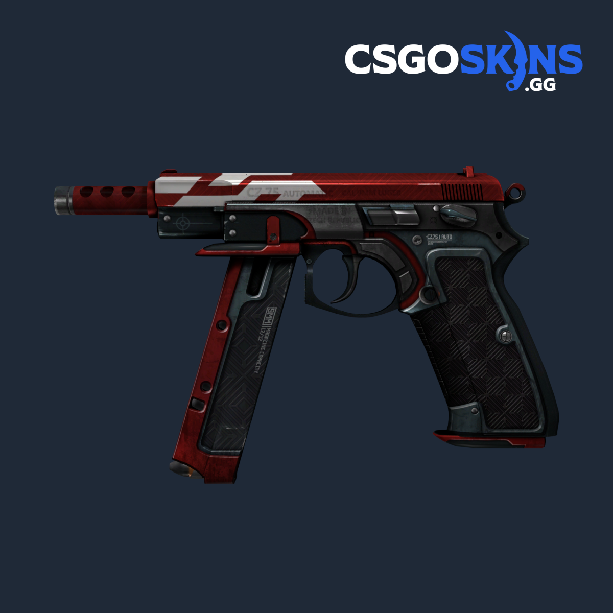 CZ75-Auto | Red Astor - CSGOSKINS.GG