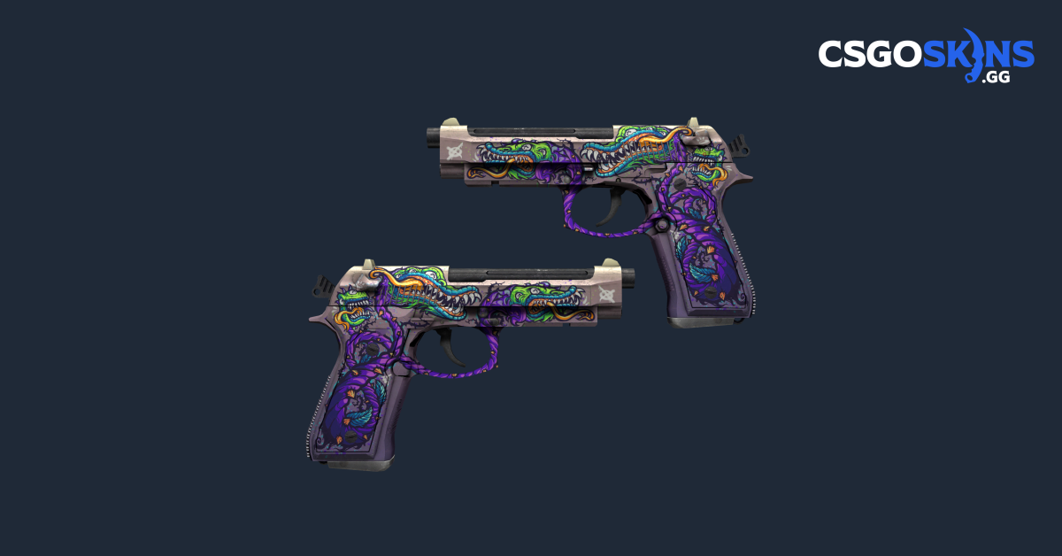 Dual Berettas | Flora Carnivora - CSGOSKINS.GG