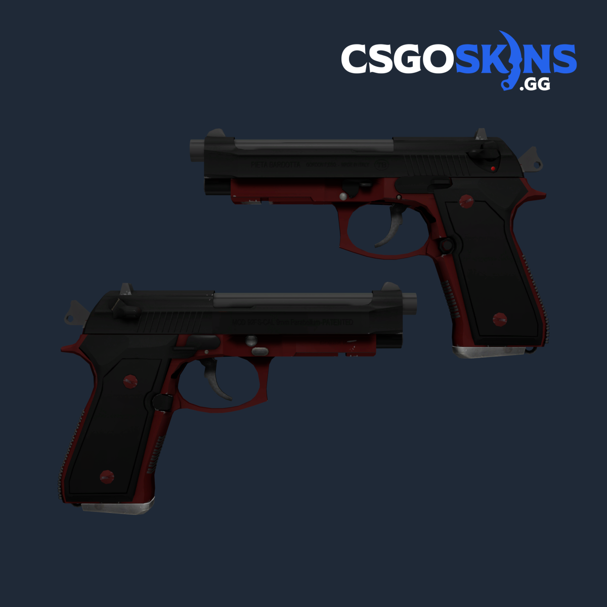 Dual Berettas | Panther - CSGOSKINS.GG