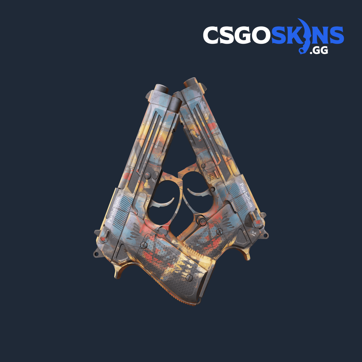 Dual Berettas | Hideout - CSGOSKINS.GG