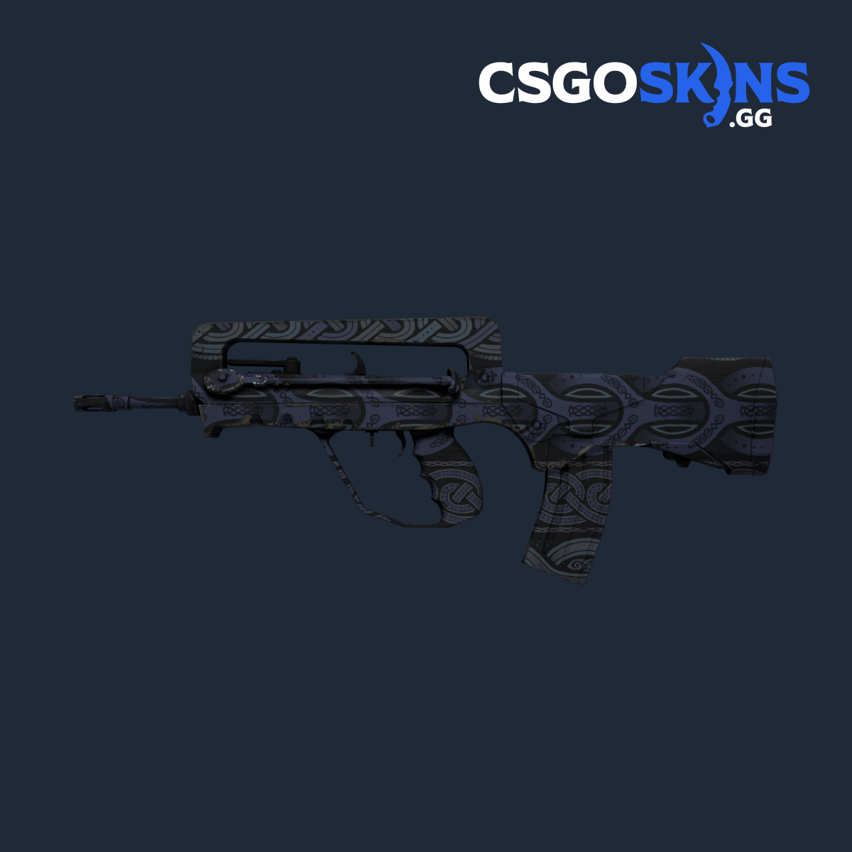FAMAS | Night Borre - CSGOSKINS.GG