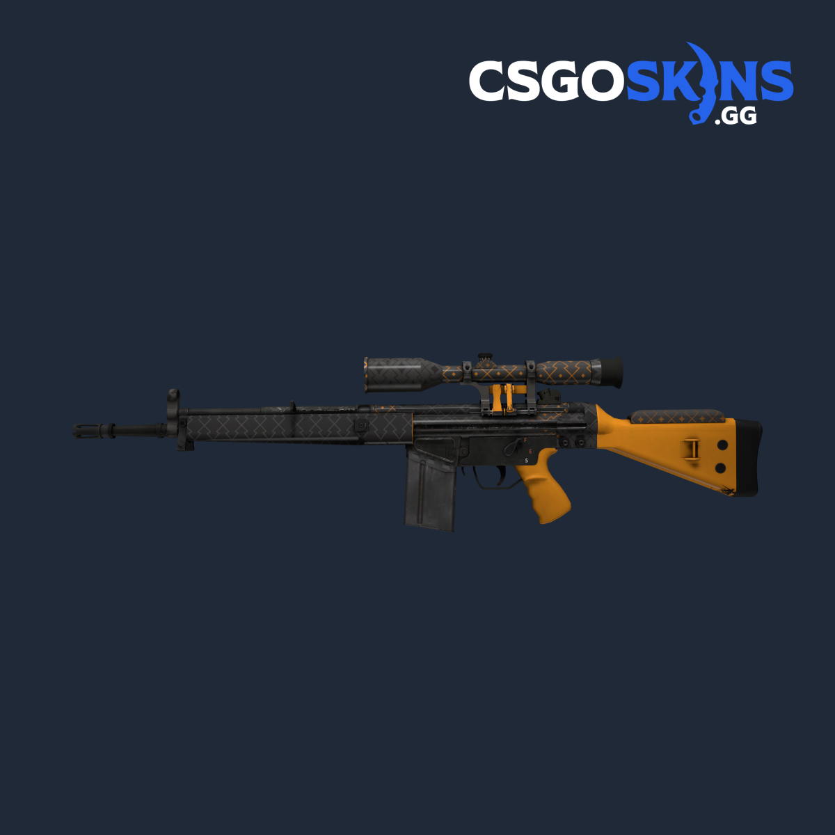 G3SG1 | Orange Kimono - CSGOSKINS.GG