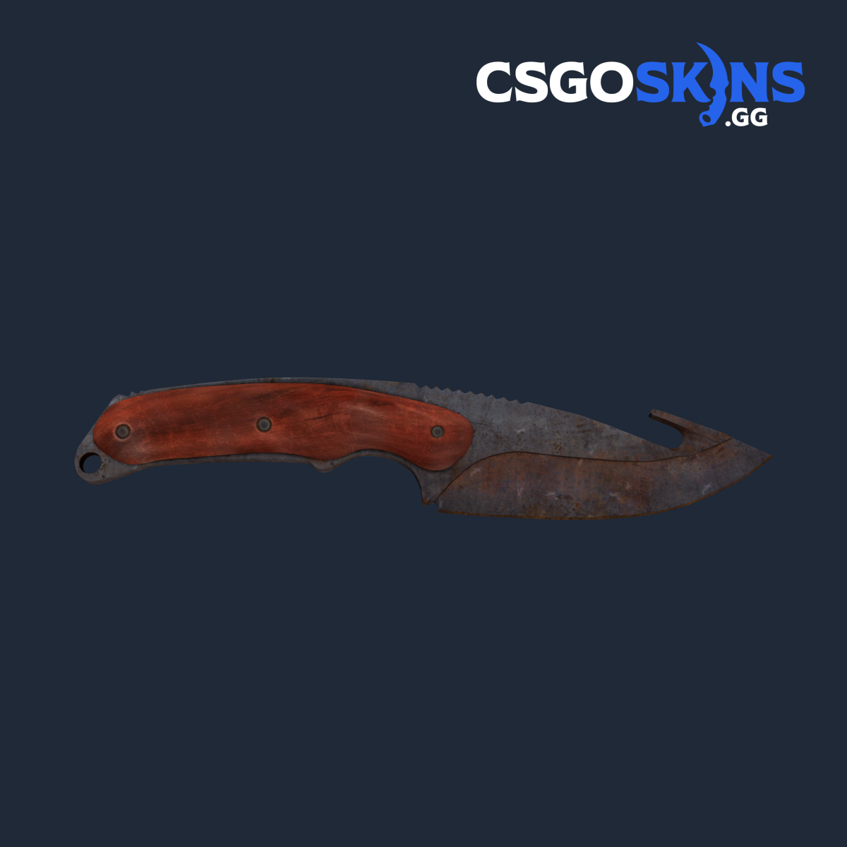 Gut Knife | Rust Coat - CSGOSKINS.GG