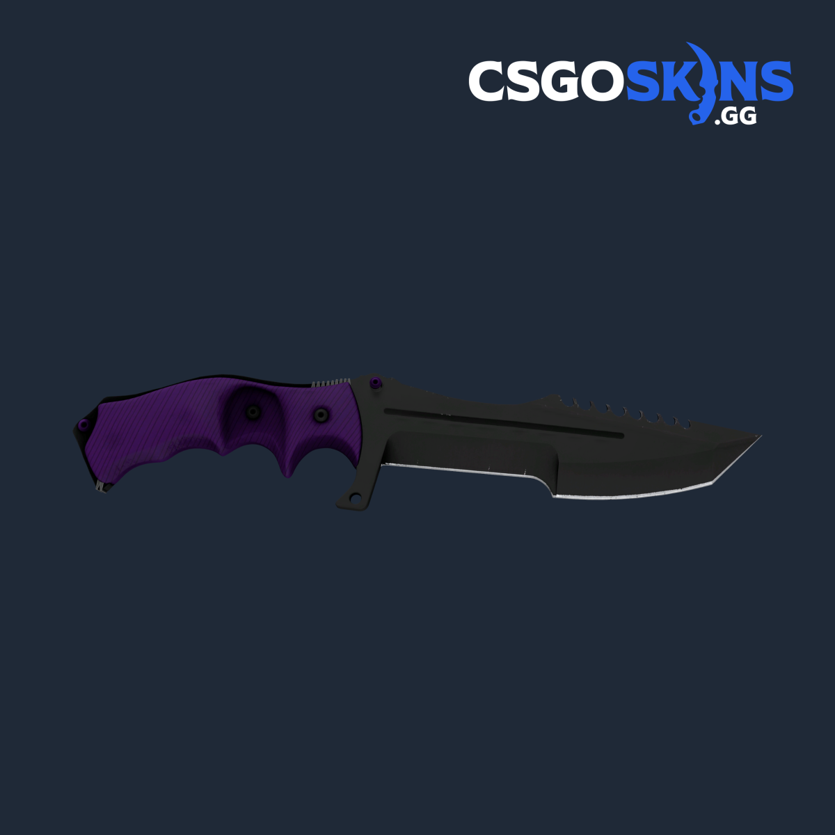 Huntsman Knife | Ultraviolet - CSGOSKINS.GG