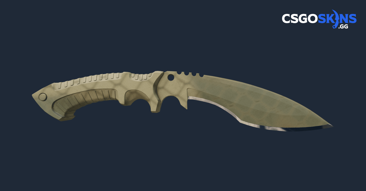 Kukri Knife | Safari Mesh - CSGOSKINS.GG