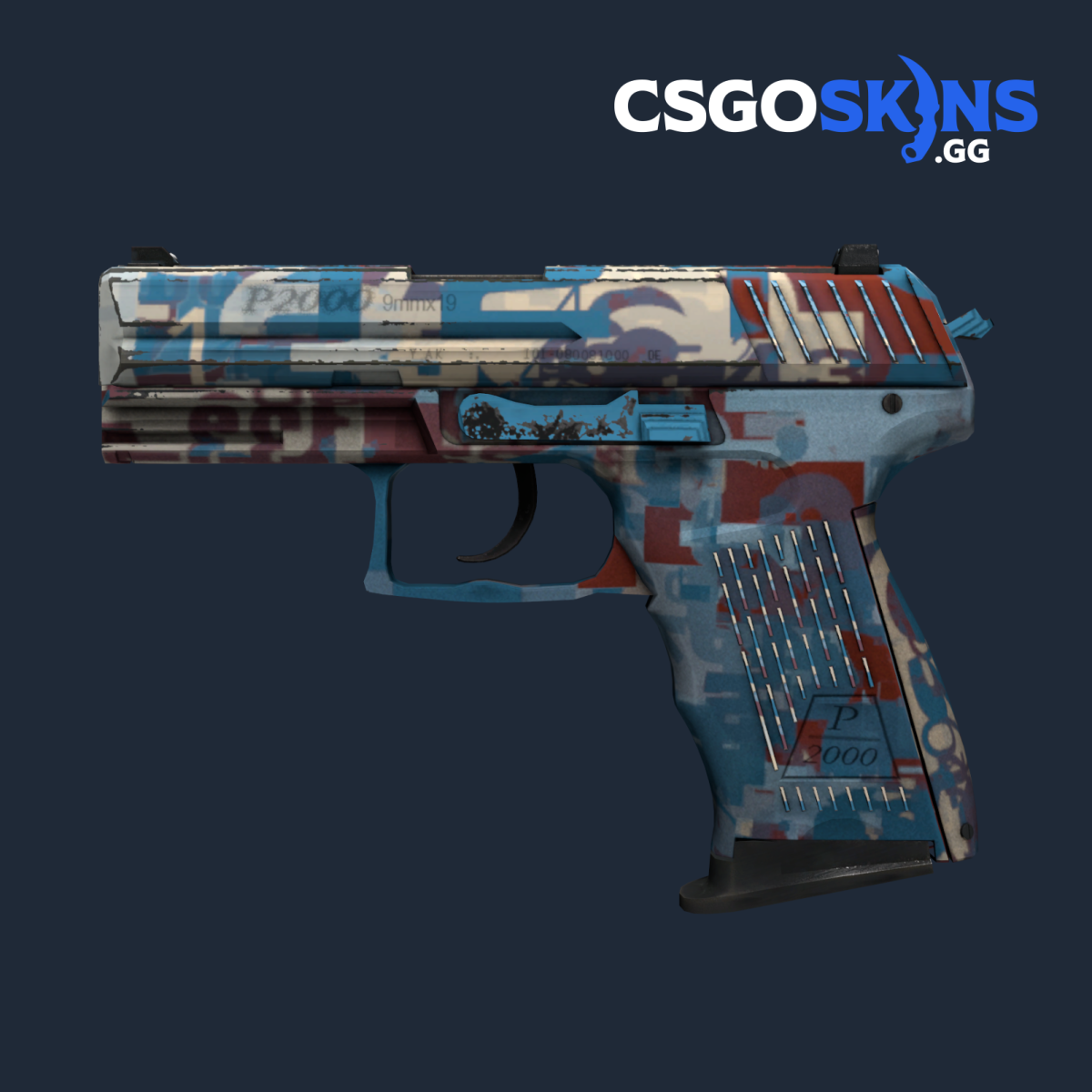 P2000 | Dispatch - CSGOSKINS.GG