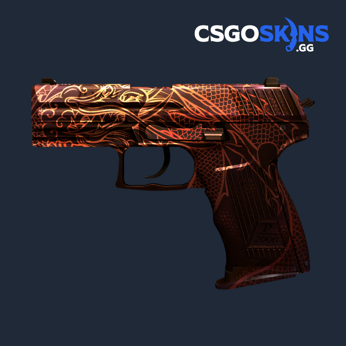 P2000 | Imperial Dragon - CSGOSKINS.GG