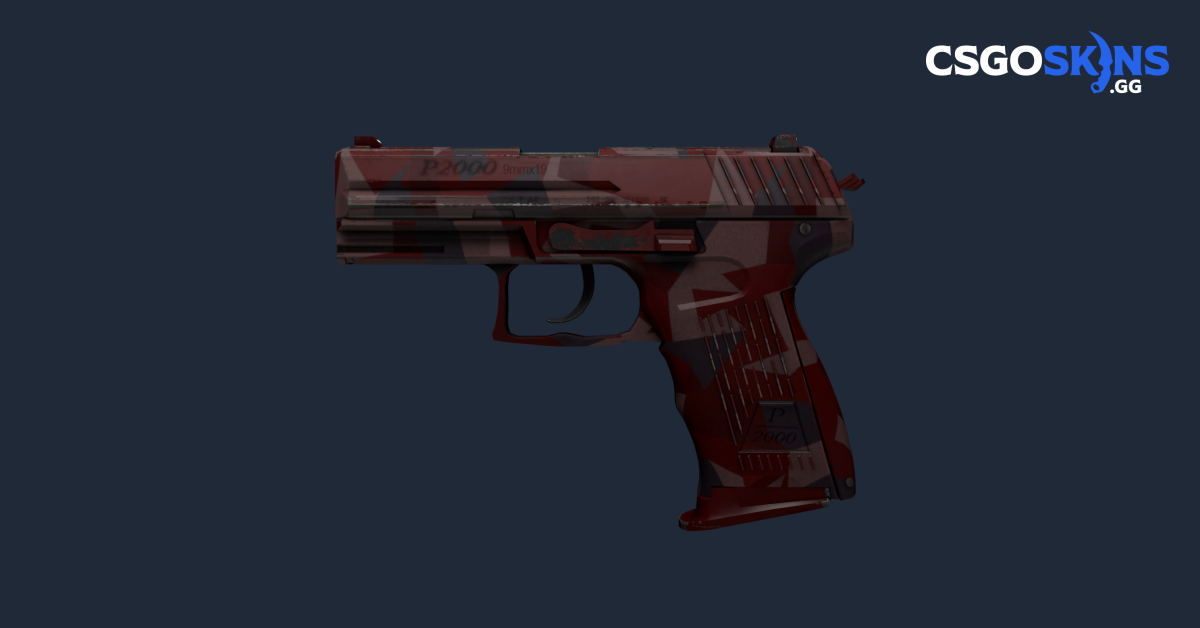 P2000 | Red FragCam - CSGOSKINS.GG