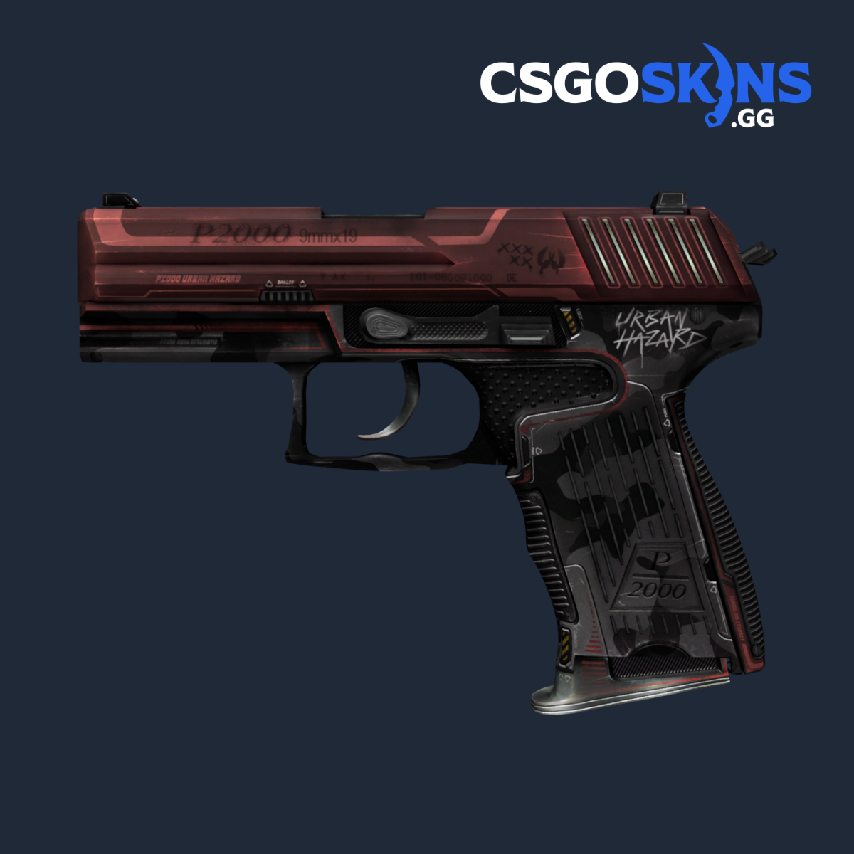 P2000 | Urban Hazard - CSGOSKINS.GG