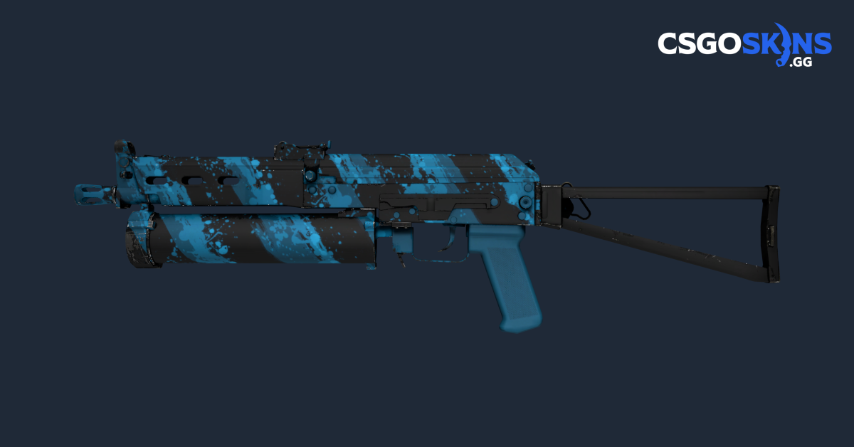 PP-Bizon | Blue Streak - CSGOSKINS.GG