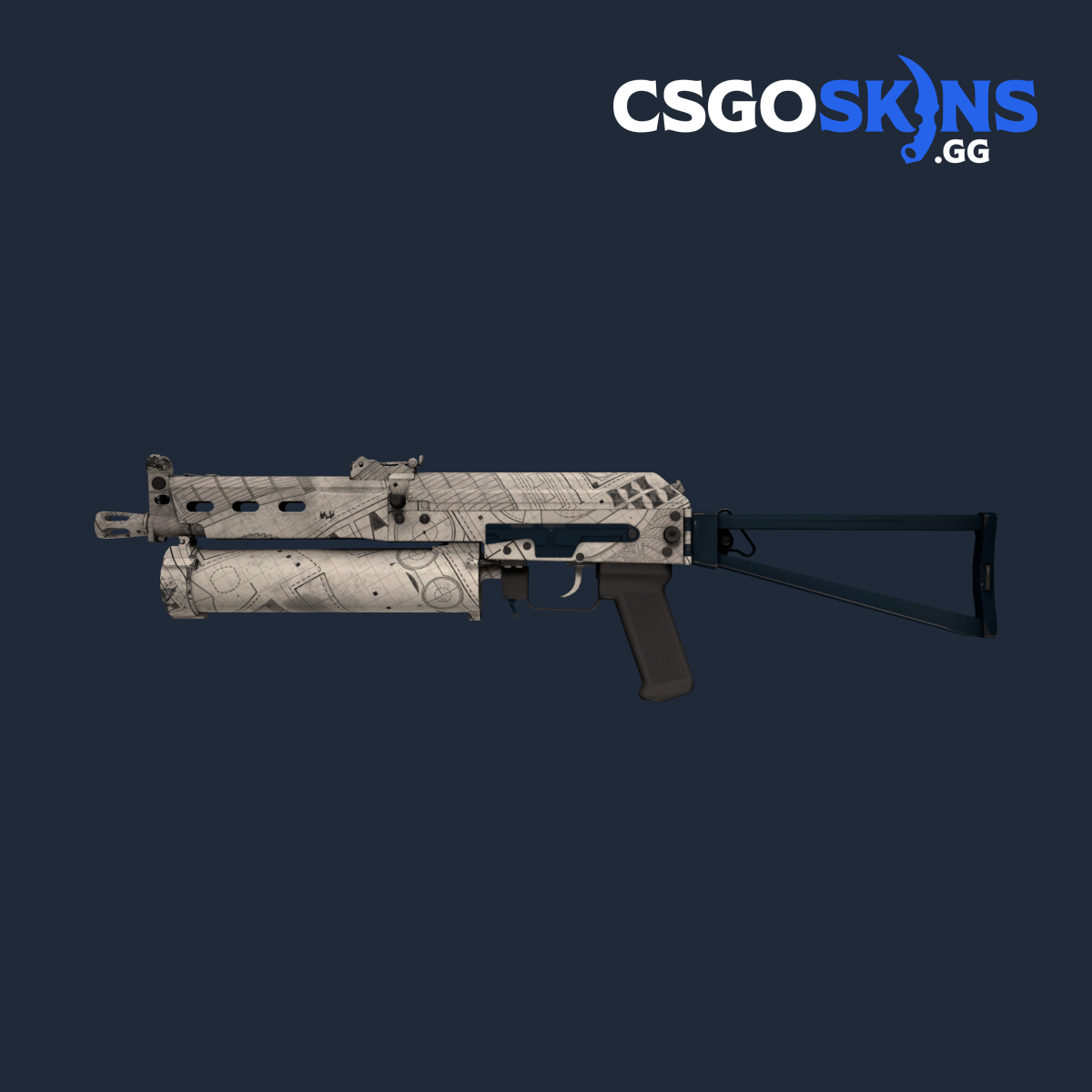 PP-Bizon | Facility Sketch - CSGOSKINS.GG