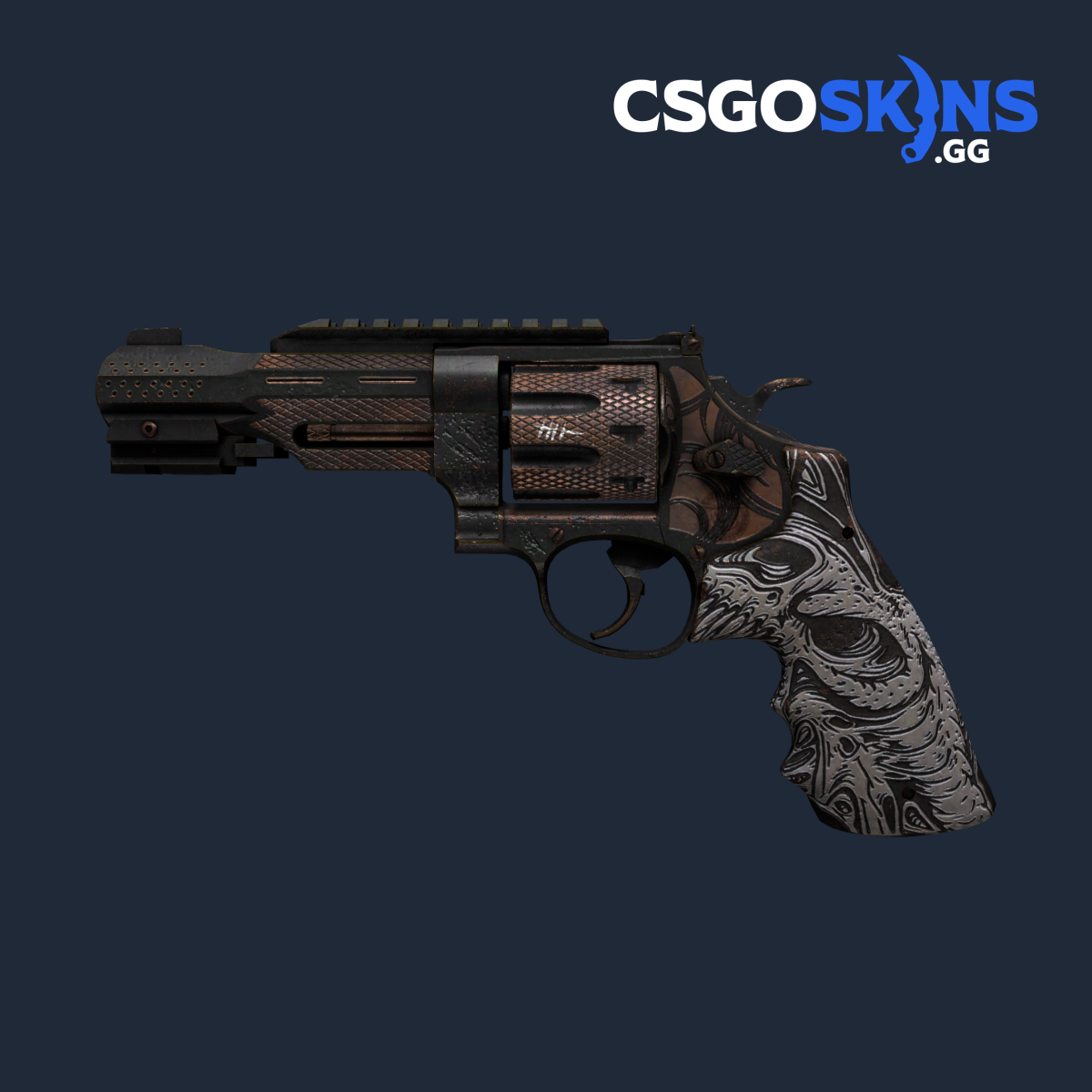 R8 Revolver | Bone Forged - CSGOSKINS.GG