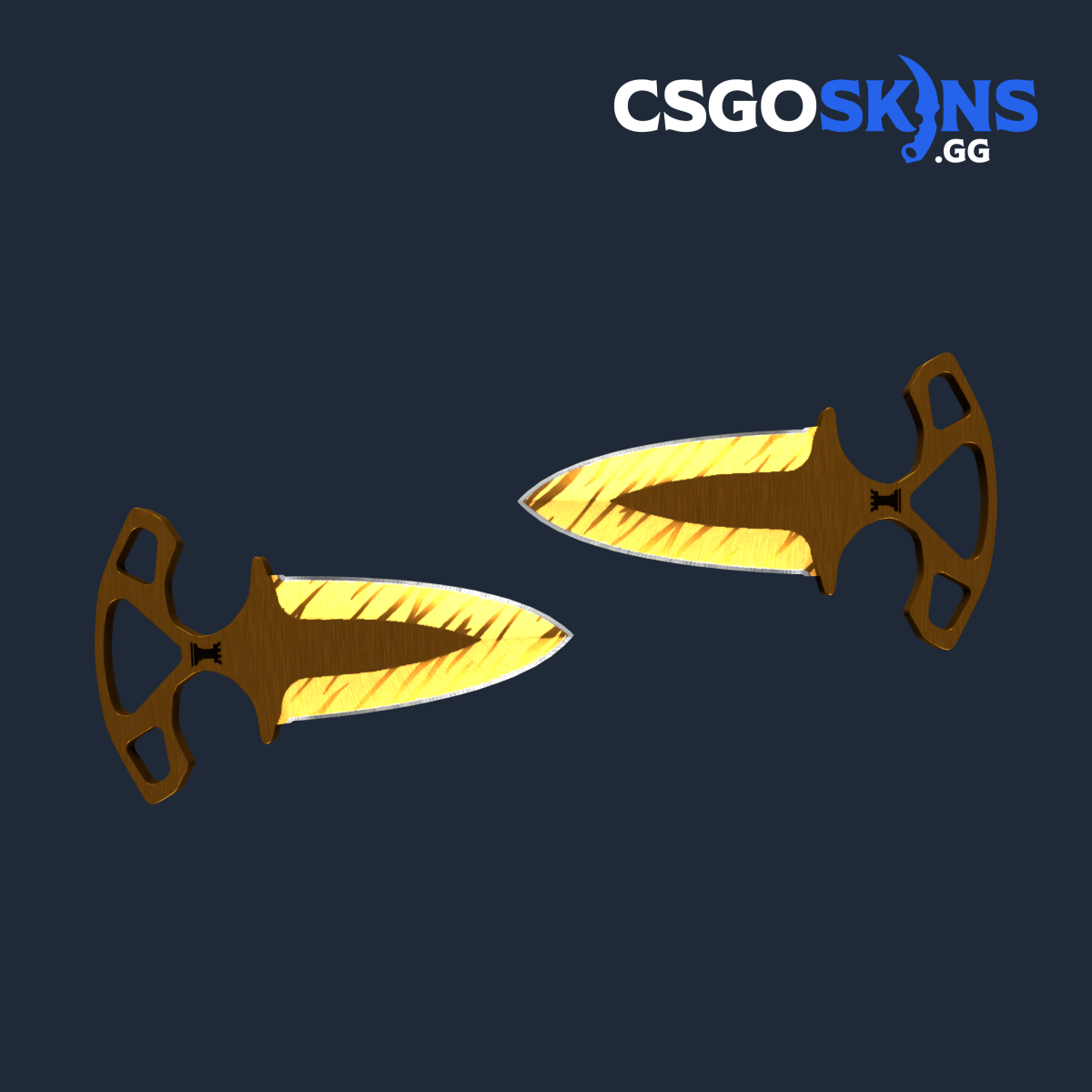 Shadow Daggers | Tiger Tooth - CSGOSKINS.GG