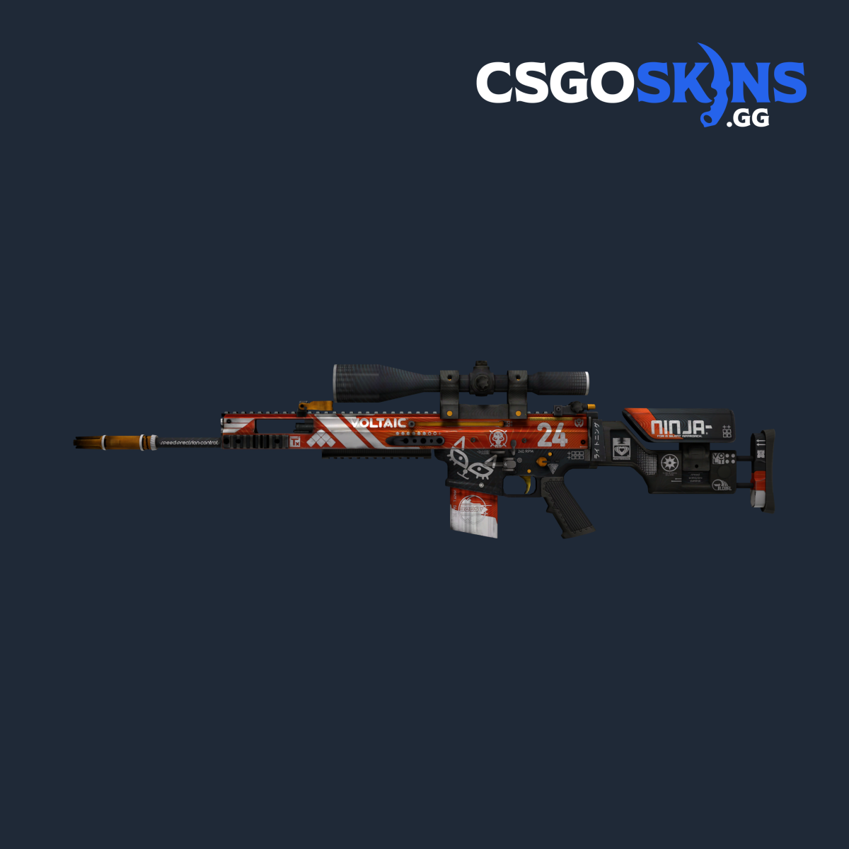 SCAR-20 | Bloodsport - CSGOSKINS.GG