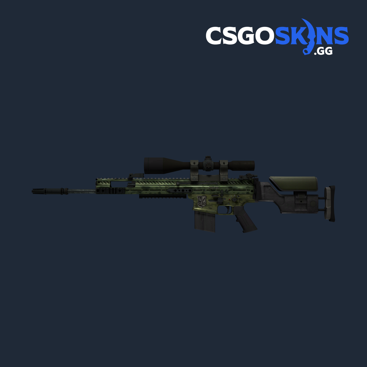 SCAR-20 | Green Marine - CSGOSKINS.GG