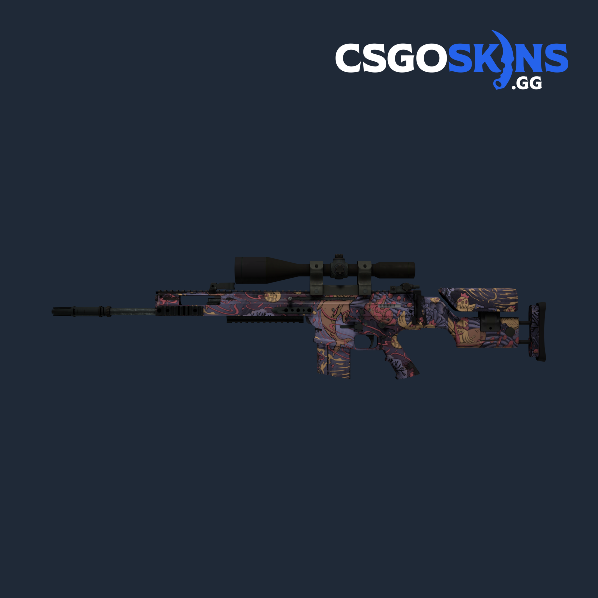 SCAR-20 | Poultrygeist - CSGOSKINS.GG