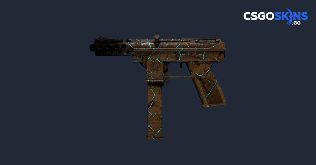 Tec-9 | Cracked Opal - CSGOSKINS.GG