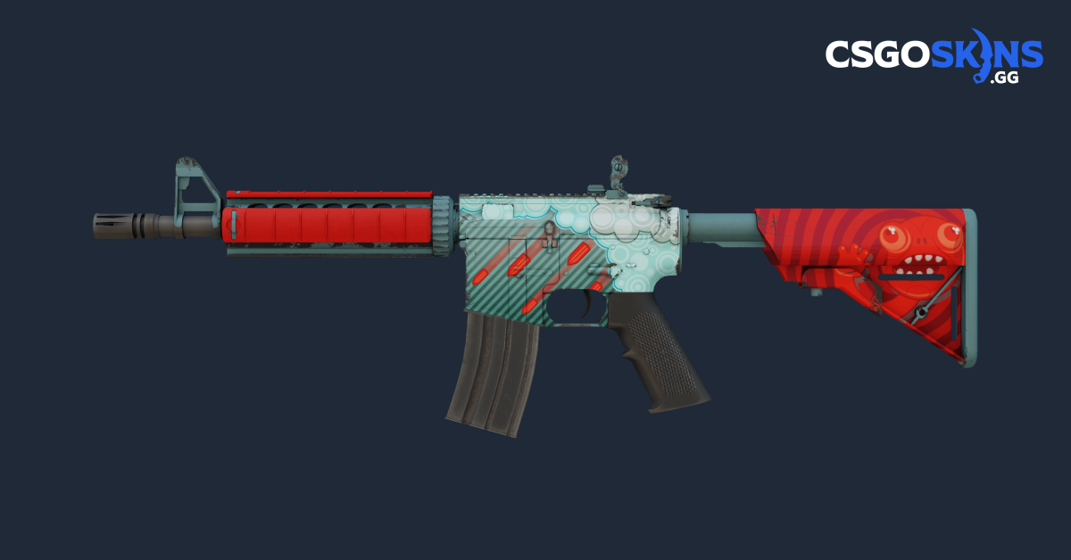 M4A4 | Bullet Rain - CSGOSKINS.GG