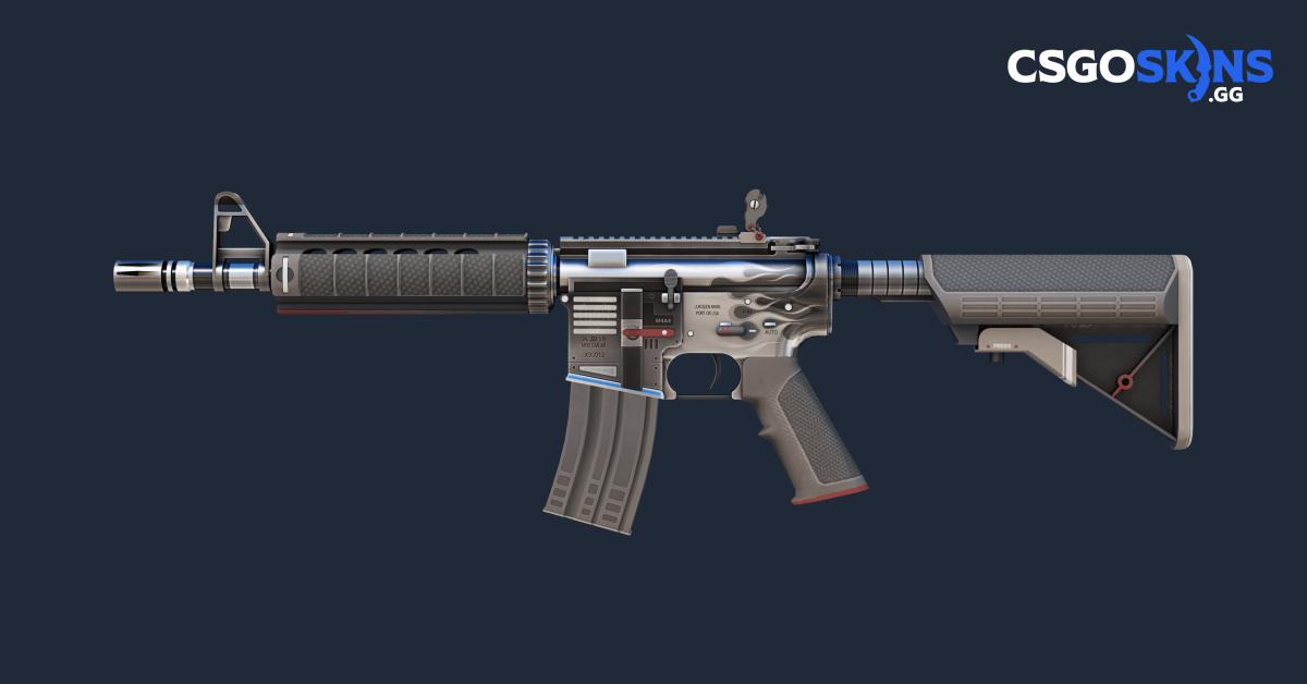 M4A4 | Magnesium - CSGOSKINS.GG