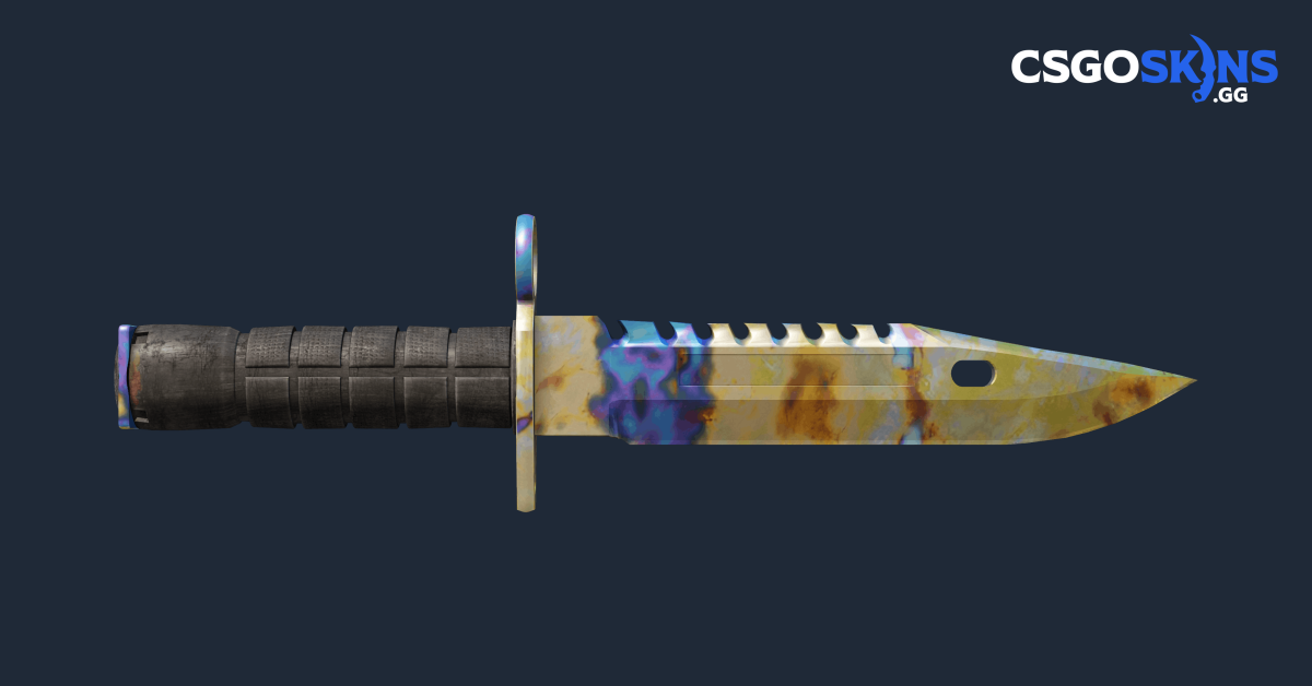 M9 Bayonet | Case Hardened - CSGOSKINS.GG