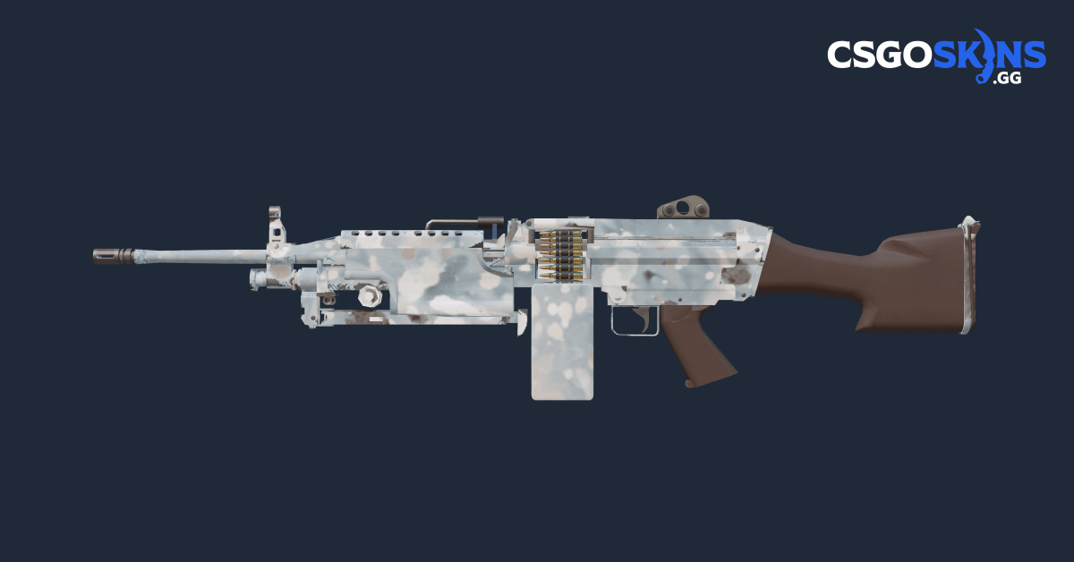 M249 | Blizzard Marbleized - CSGOSKINS.GG