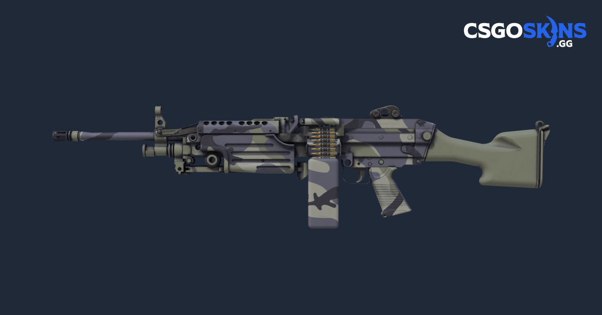 M249 | Sage Camo - CSGOSKINS.GG