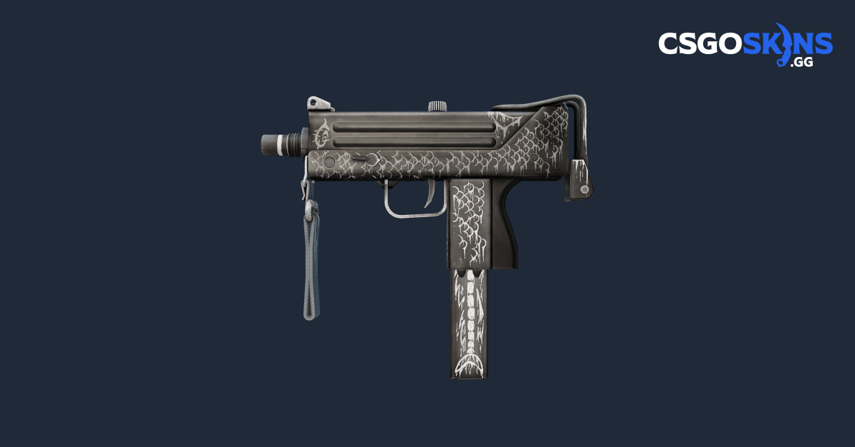 MAC-10 | Whitefish - CSGOSKINS.GG