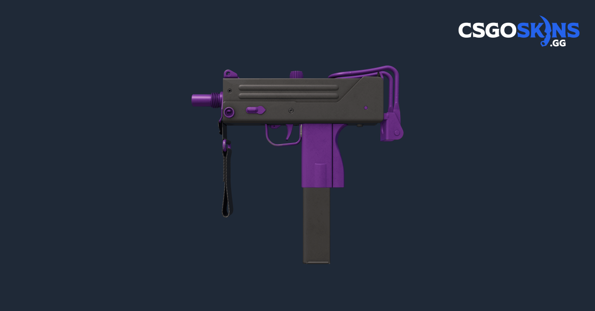 MAC-10 | Ultraviolet - CSGOSKINS.GG