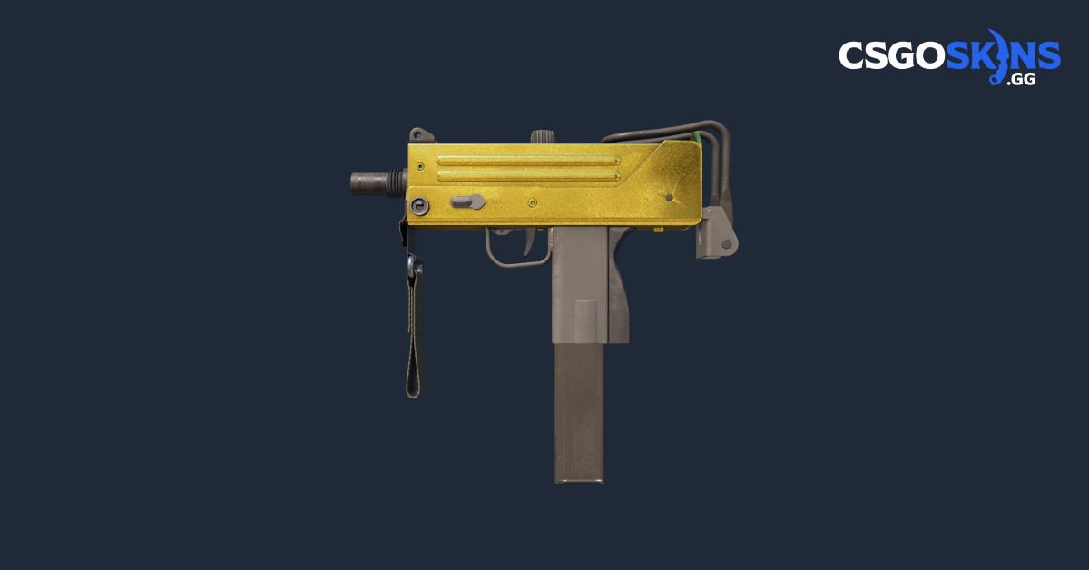 MAC-10 | Gold Brick - CSGOSKINS.GG