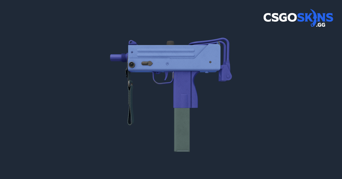 MAC-10 | Indigo - CSGOSKINS.GG