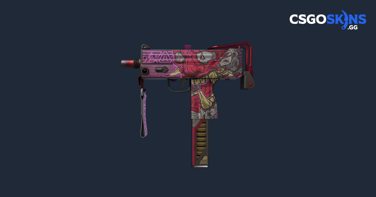 MAC-10 | Saibā Oni - CSGOSKINS.GG