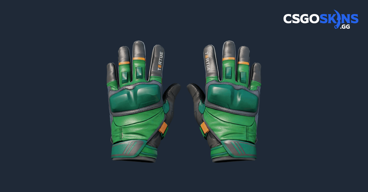 Moto Gloves | Turtle - CSGOSKINS.GG