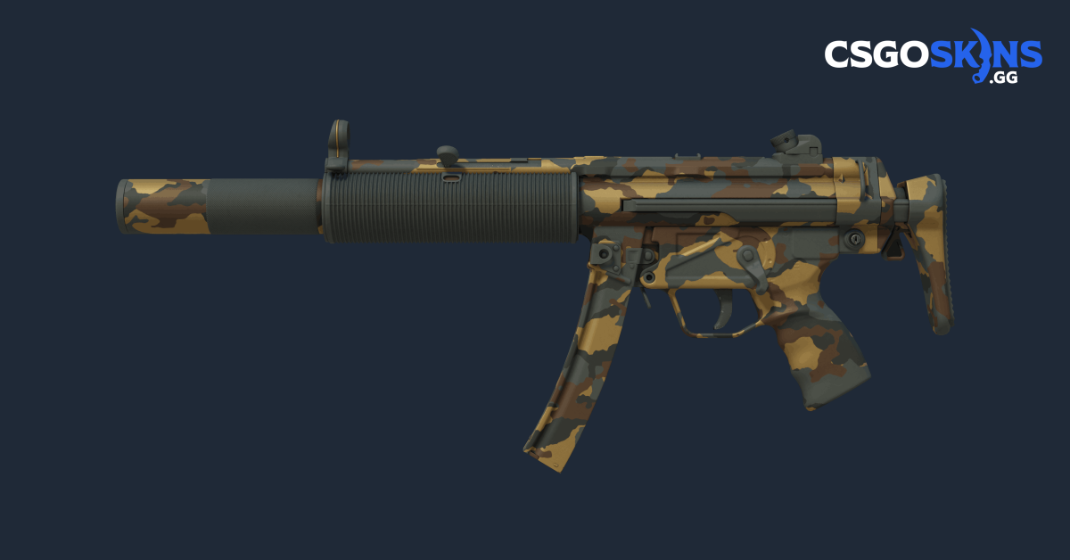MP5-SD | Gold Leaf - CSGOSKINS.GG
