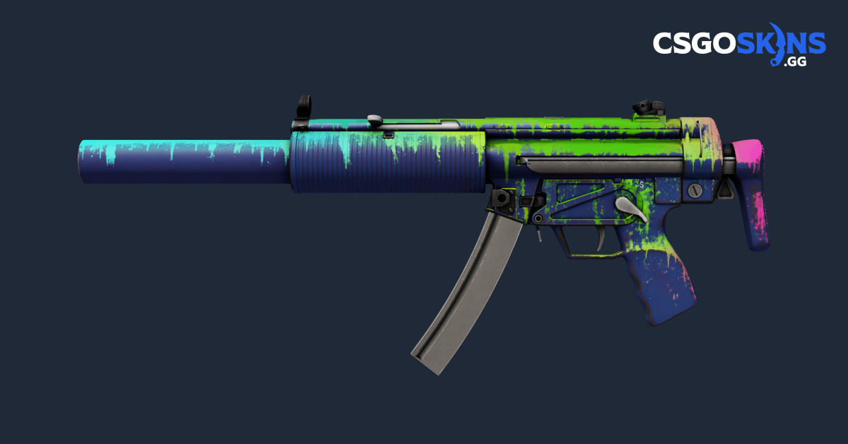 MP5-SD | Phosphor - CSGOSKINS.GG