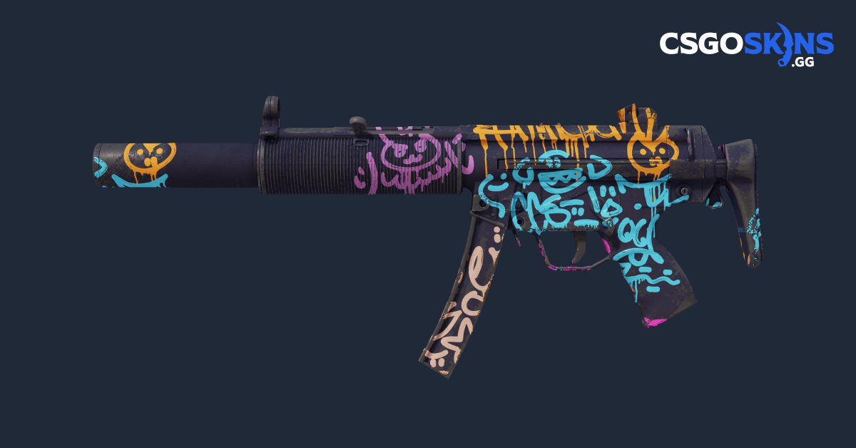 MP5-SD | Neon Squeezer - CSGOSKINS.GG