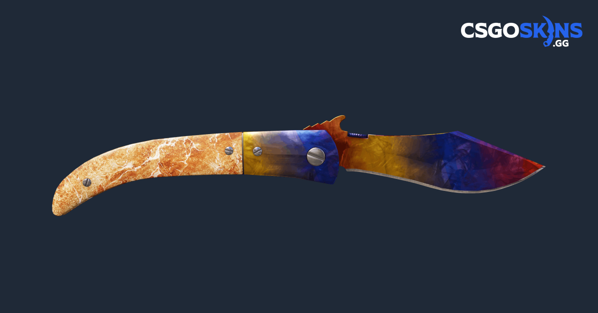 Navaja Knife | Marble Fade - CSGOSKINS.GG