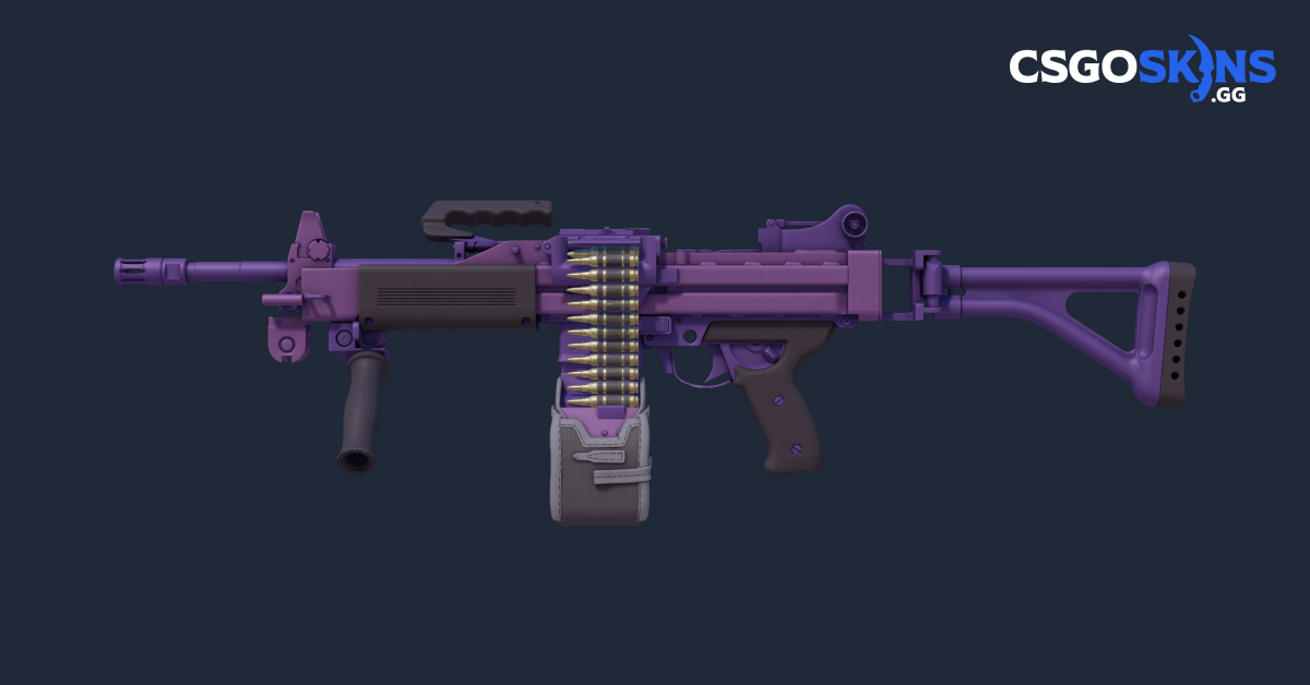 Negev | Sour Grapes - CSGOSKINS.GG