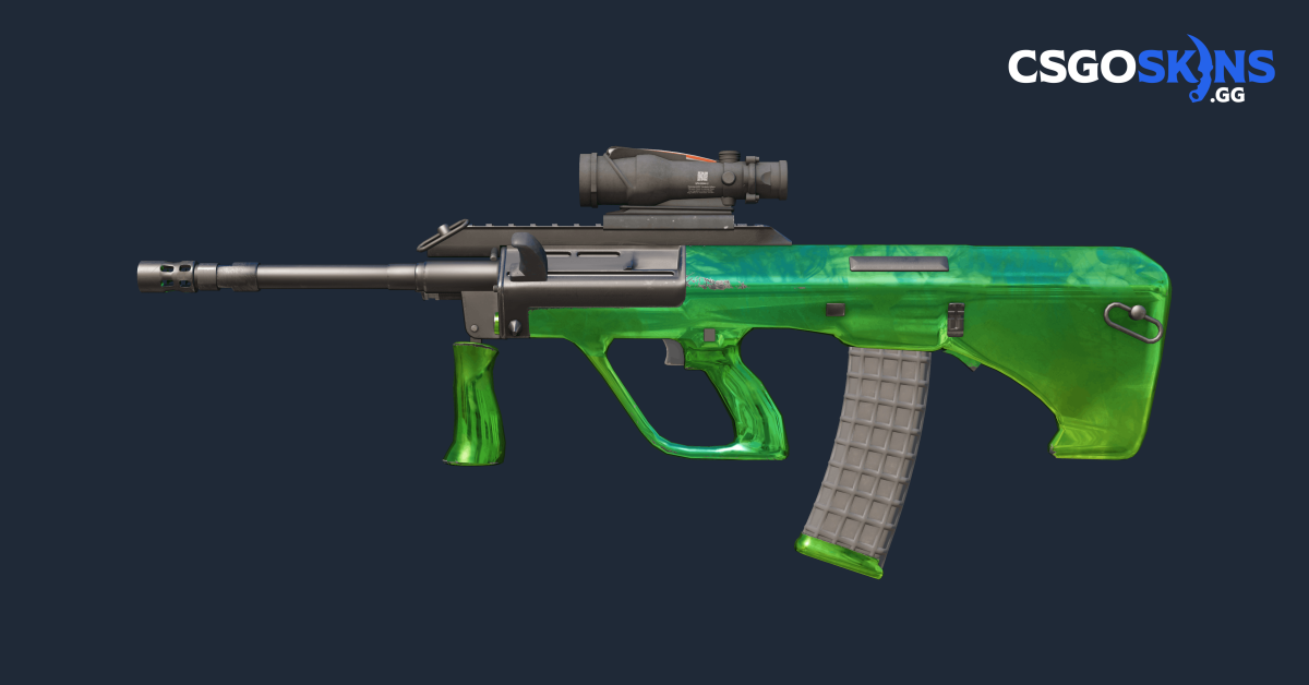 AUG | Carved Jade - CSGOSKINS.GG