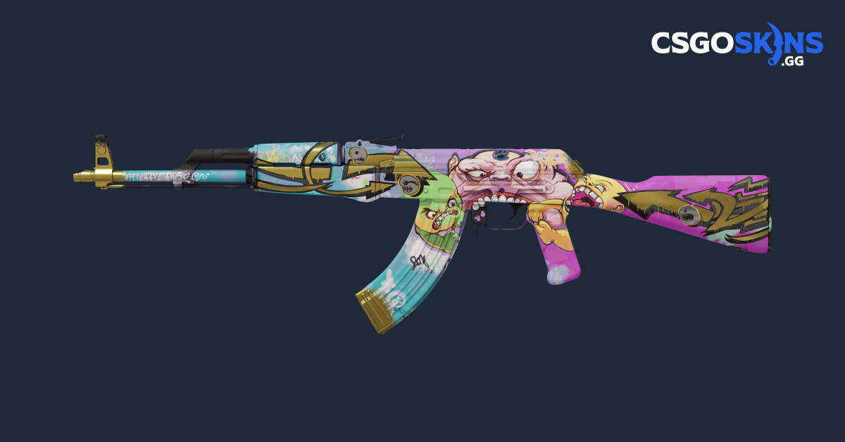 AK-47 | B the Monster - CSGOSKINS.GG