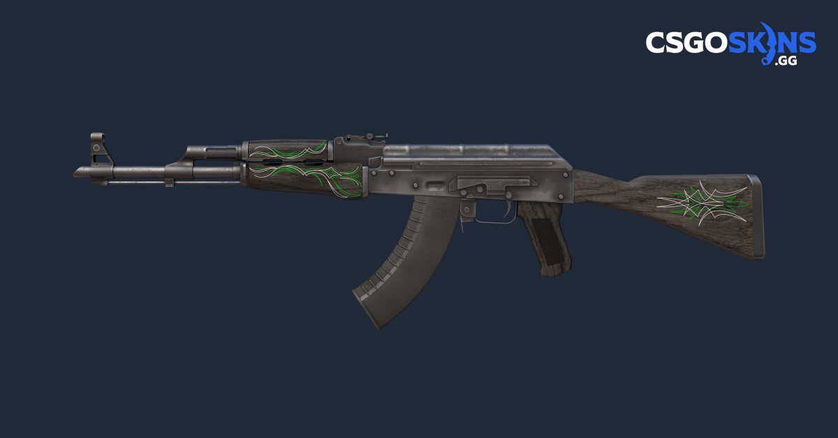 AK-47 | Emerald Pinstripe - CSGOSKINS.GG