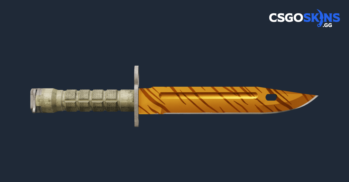 Bayonet | Tiger Tooth - CSGOSKINS.GG