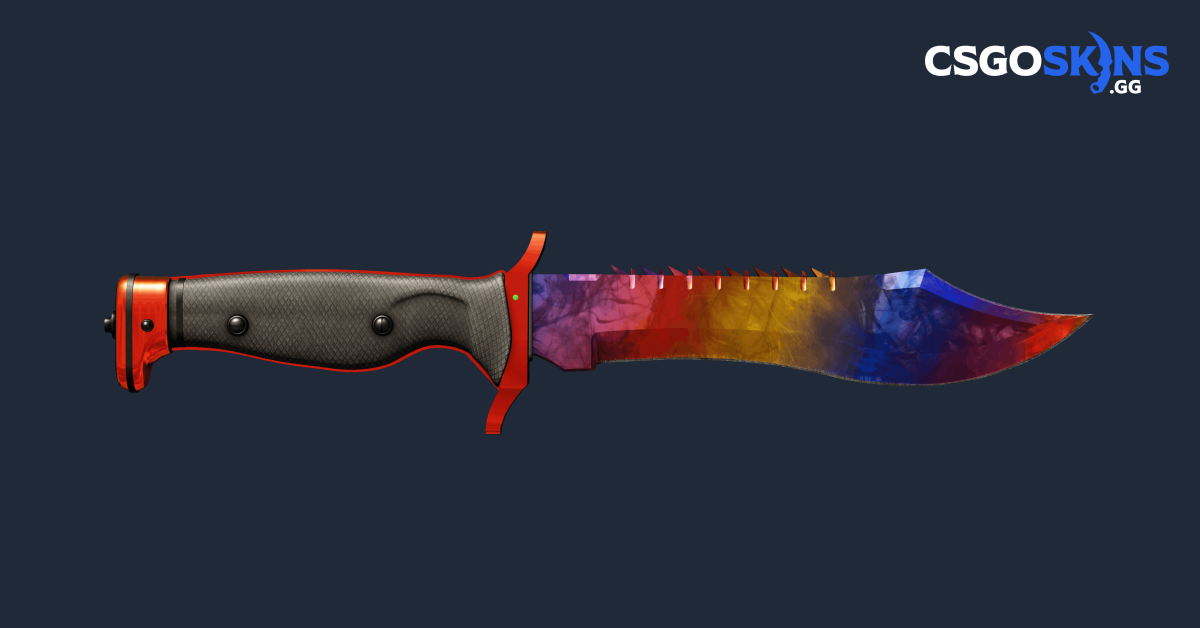 Bowie Knife | Marble Fade - CSGOSKINS.GG
