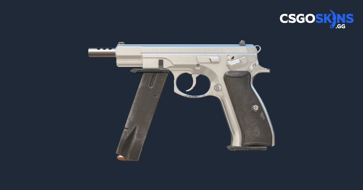 CZ75-Auto | Silver - CSGOSKINS.GG